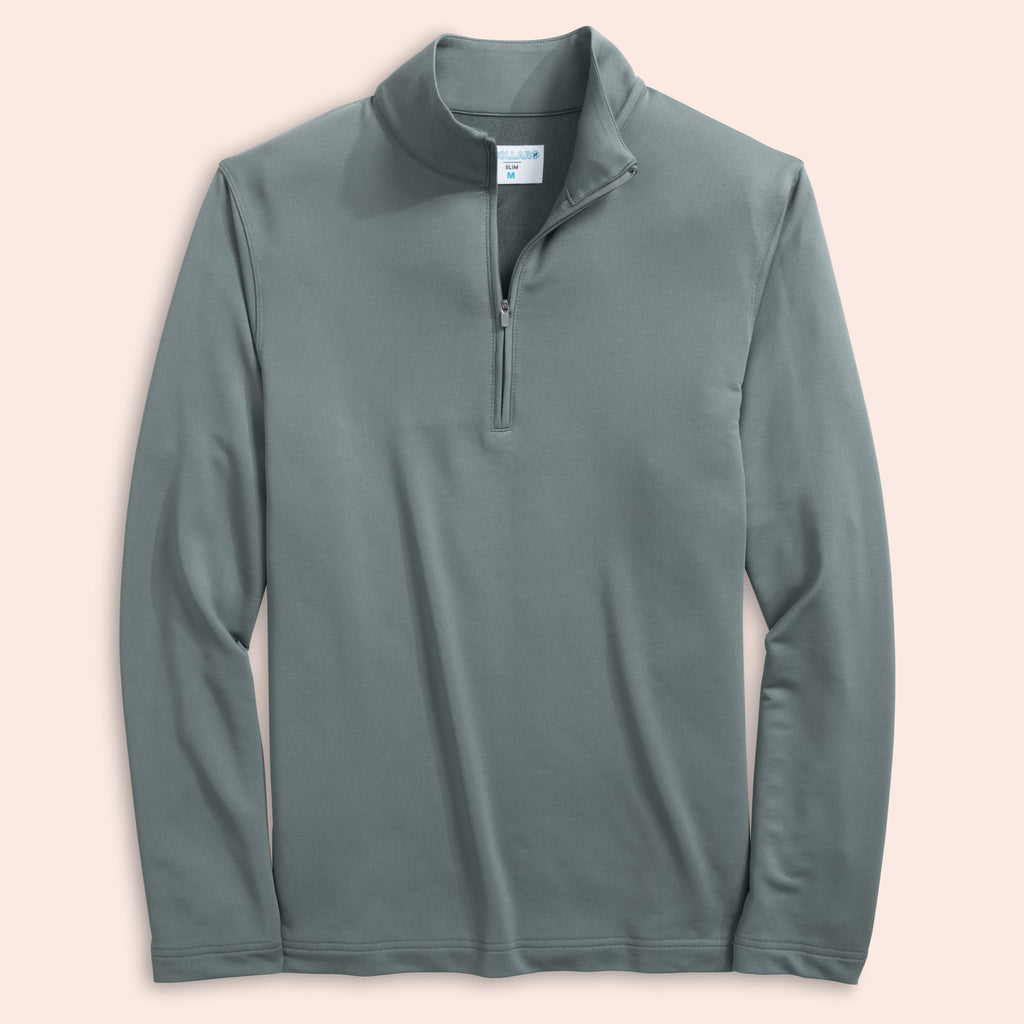 Arctic Quarter Zip - Steel – &Collar